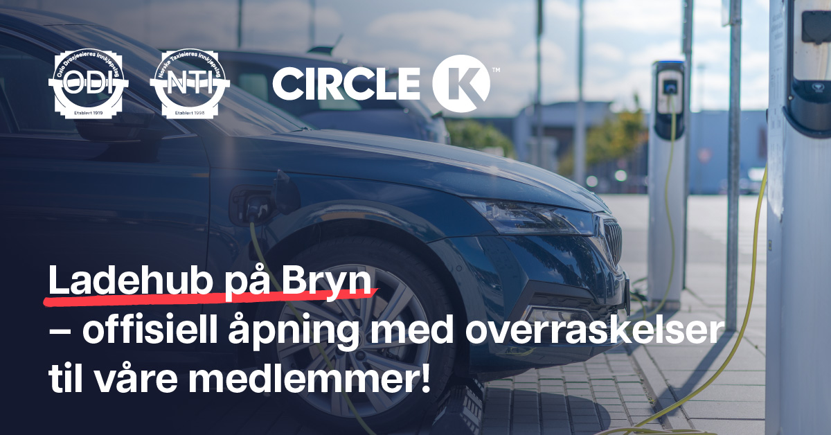 Ladehub på Bryn – offisiell åpning med overraskelser til våre medlemmer! | ODI - NTI