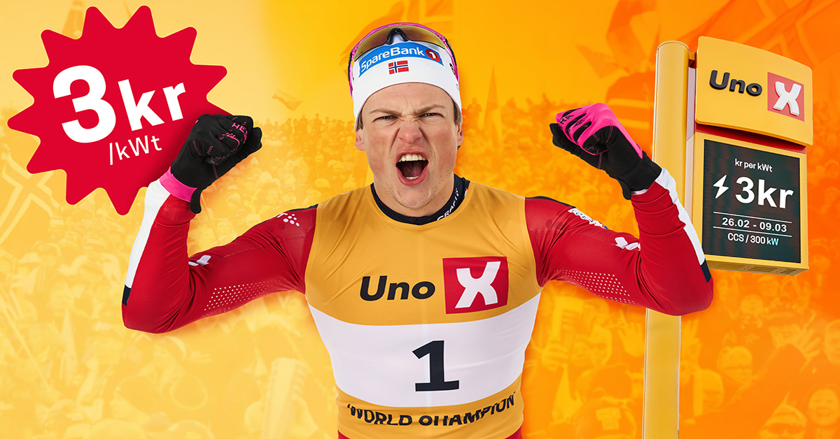 Uno-X setter ned ladeprisen over hele Norge | ODI - NTI